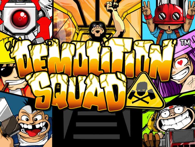 Spielen Sie am Demolition Squad Spielautomaten - PlayMillion